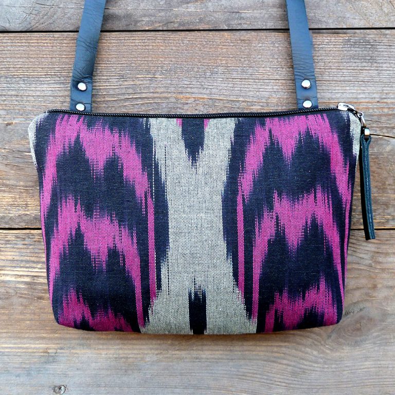 Ikat leather bags & accessories - Hand & Fairmade - by SiRo
